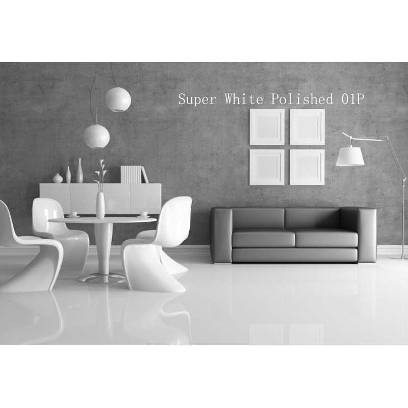 Super White Polished Porcelain 30x30cm | Buy Online UK | Laporsa