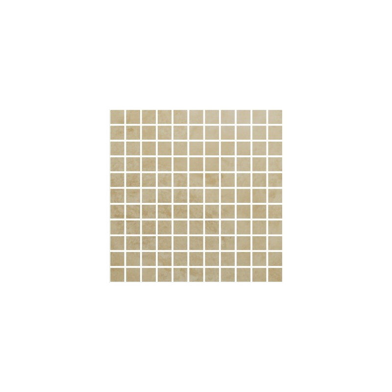 TRAVERTINE LIGHT MOSAICS SMALL SQUARE