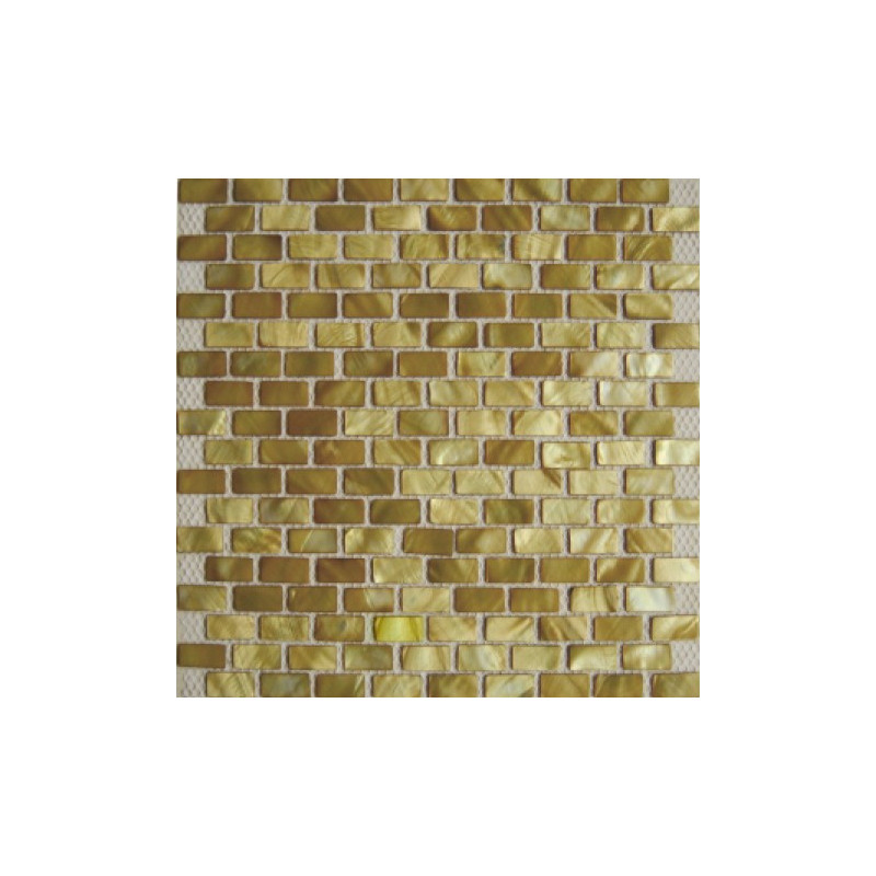Green shell mosaic rectangular from O&H top shell mosaics range.