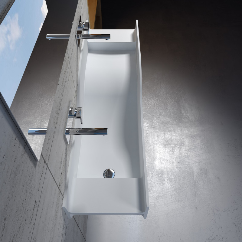 Stone Wall - mounted basin Lv64 | Laporsa