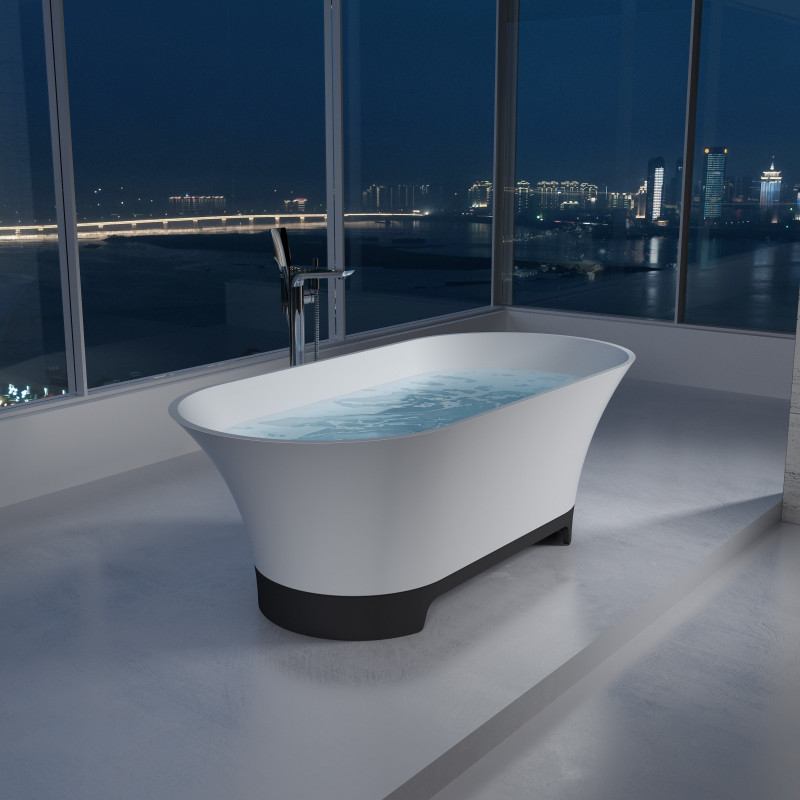 Poly-Stone Free Standing Bath