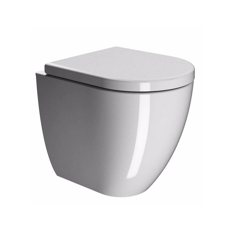 Gsi Pura 50/F WC Pan With Swirl flush + Slimline | Laporsa