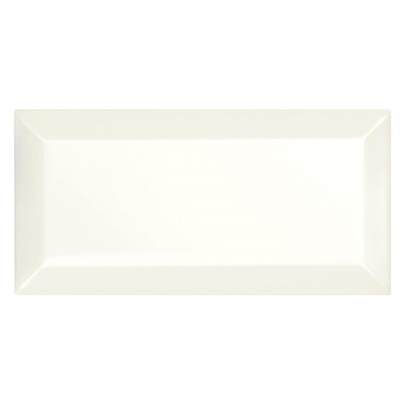 Metro Tile Beveled Cream 10x20 | Laporsa