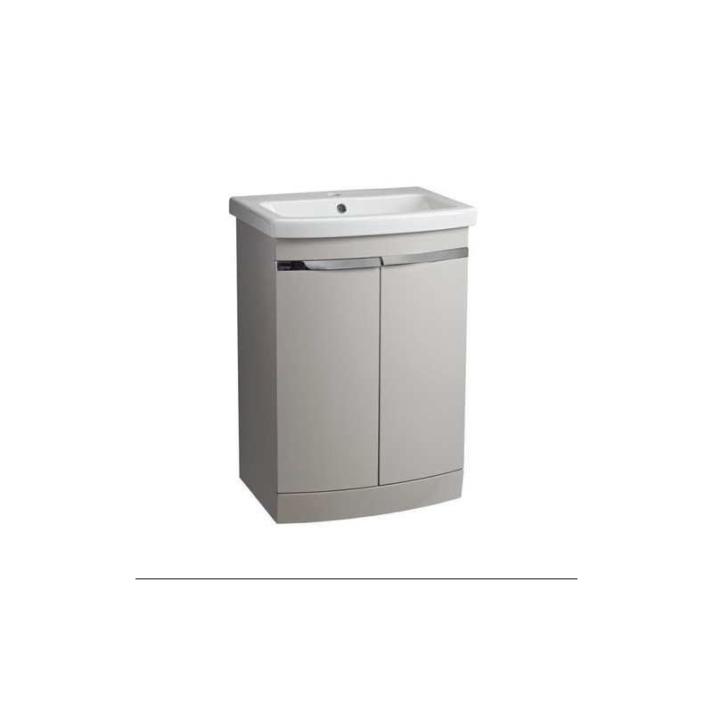Roper Rhodes Plan 600 Floor Standing Vanity Unit in Stone Grey + Basin