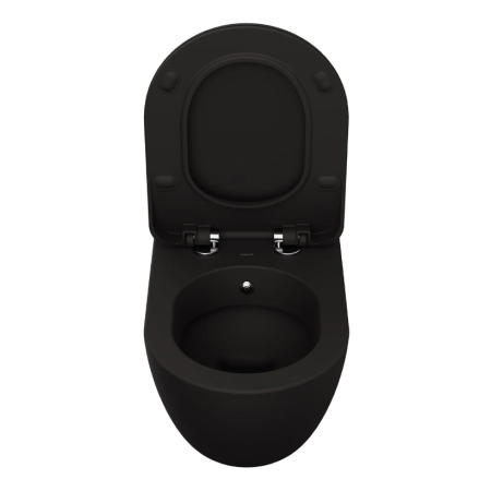 Creavit Free Wall Hung WC Matte Black