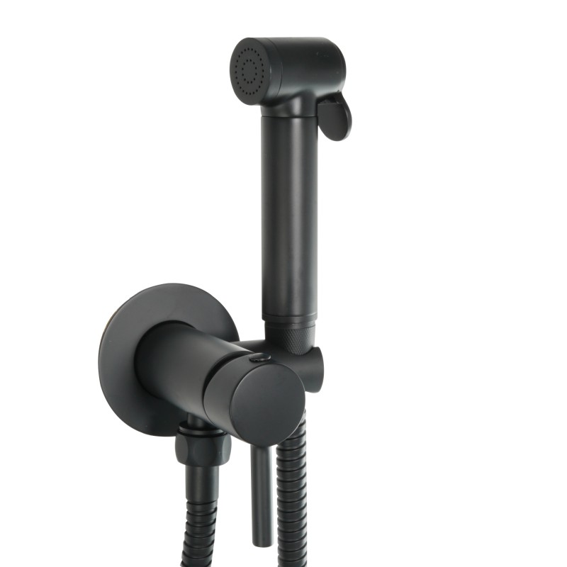 Vos Douche Set - Matt Black | Laporsa