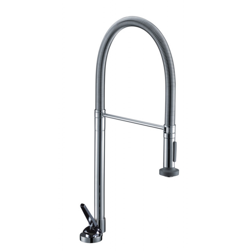 Splugen 2 Kitchen Mixer – Chrome Twin-Jet Flexible | Laporsa